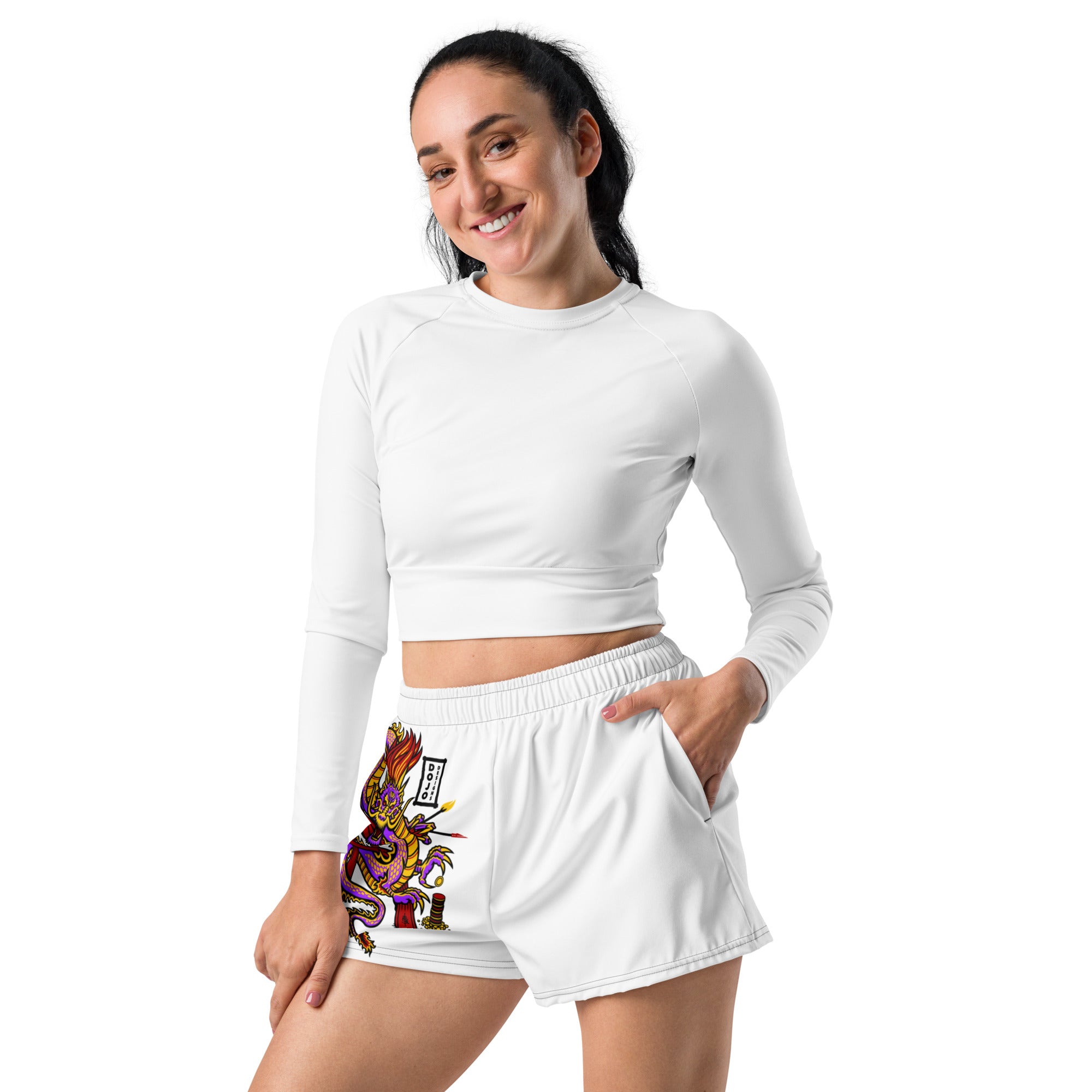 All-Over Print Unisex Athletic Shorts – Dojo Designs
